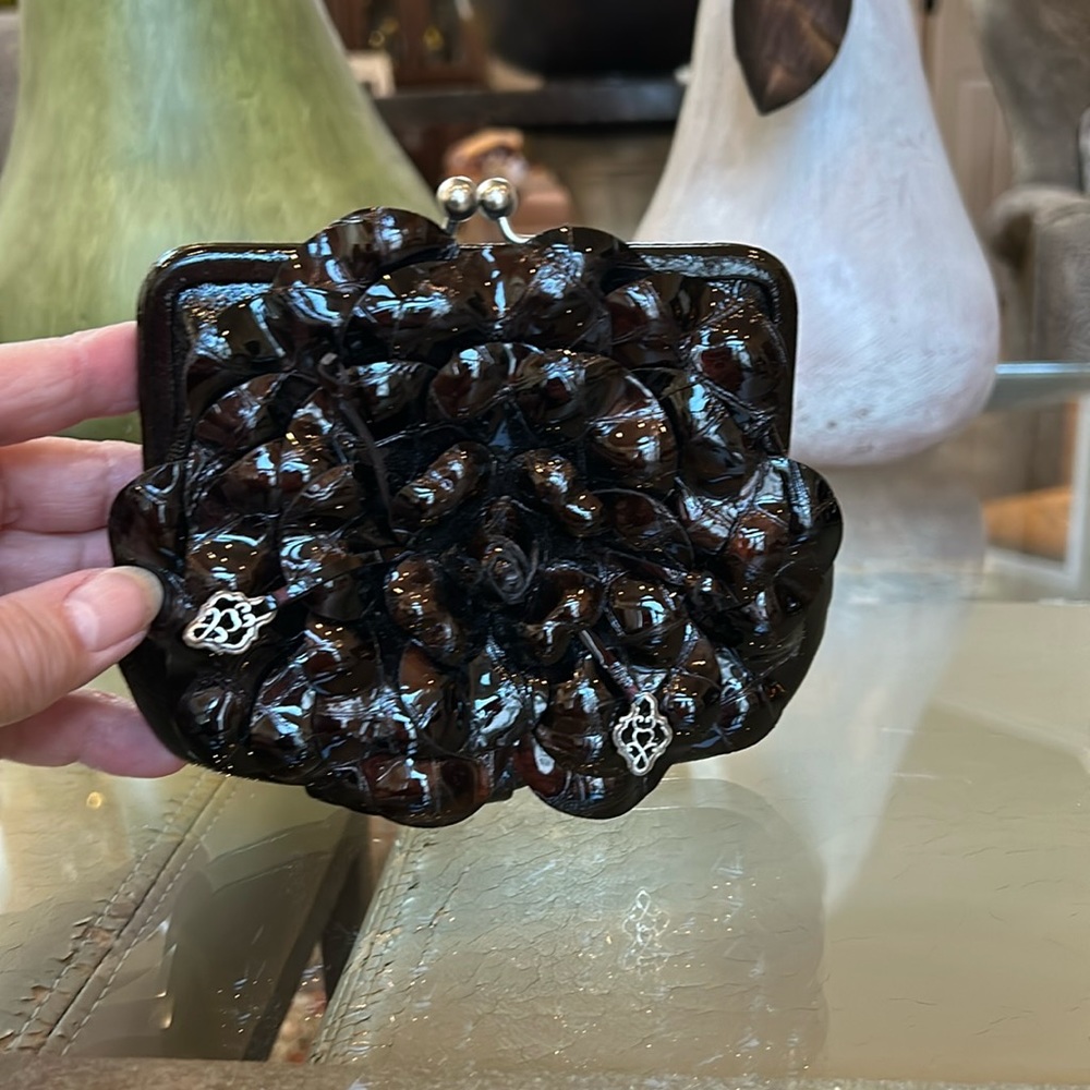 Beautiful Brighton Mini Bag. Leather Flower On The Fr… - Gem